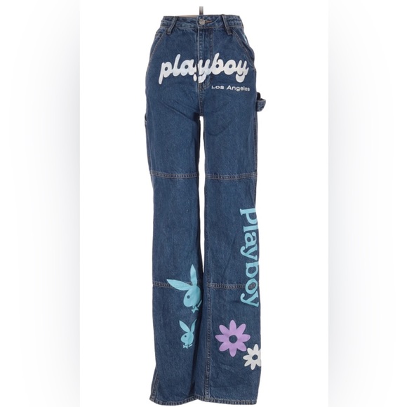 PLAYBOY | Jeans | Playboy Graphic Jeansdenim Size 25 Playboy X Pacsun ...